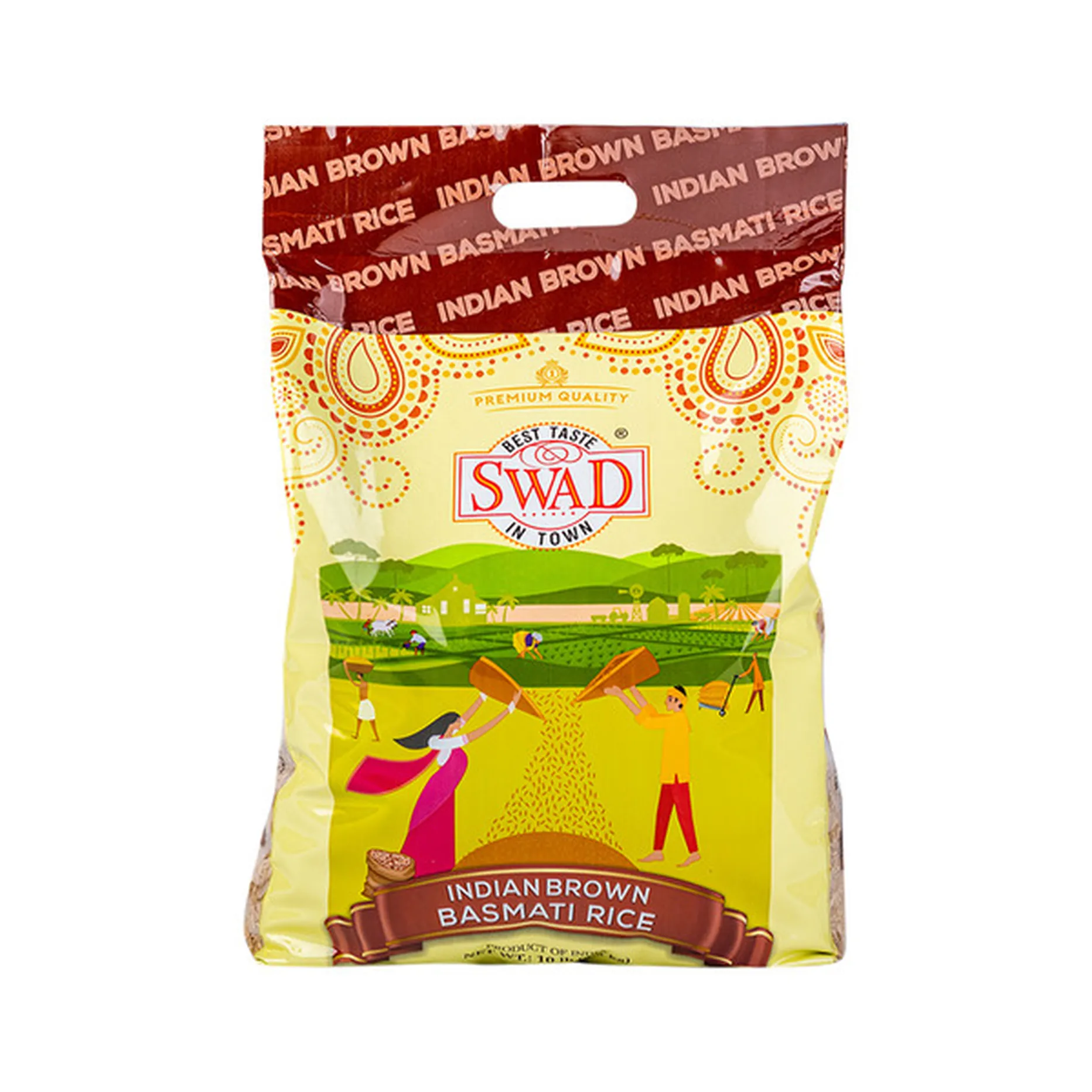 Buy Online Swad Brown Basmati Rice 10 LB | USA.